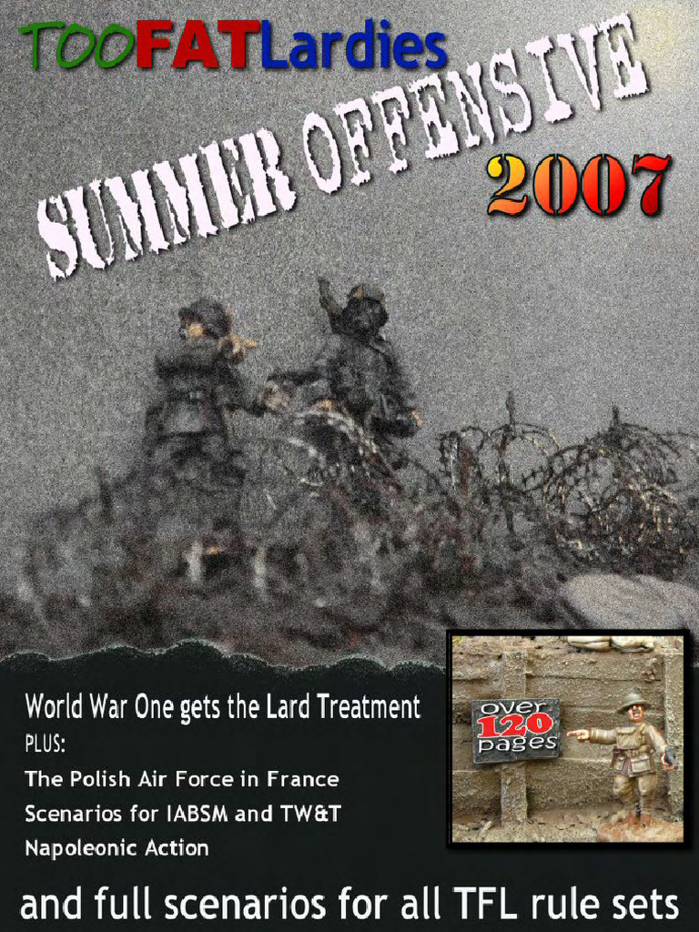 TooFatLardies - Summer Offensive 2007 | PDF | Platoon | Trench Warfare