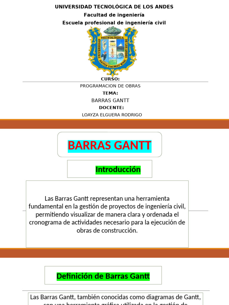 Metodo Gantt | PDF | Gestión de proyectos