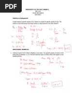 Bernoulli Equation Sample Problems | PDF