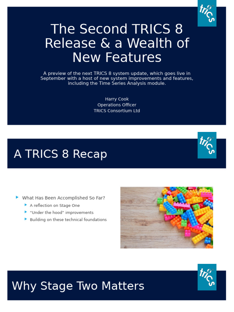 The Second TRICS 8 Release A Wealth of New Features | PDF | Computing