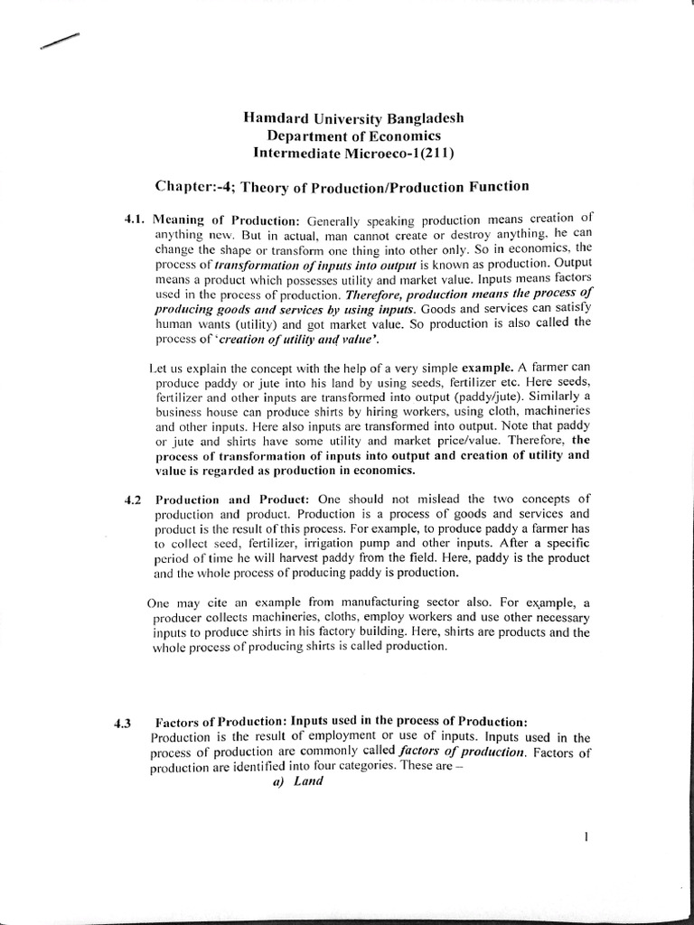 Intermediate Microeco 1 | PDF