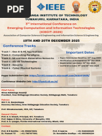 ICMR 2026 Extramural Grant Proposals | PDF | Infection | Chronic Condition