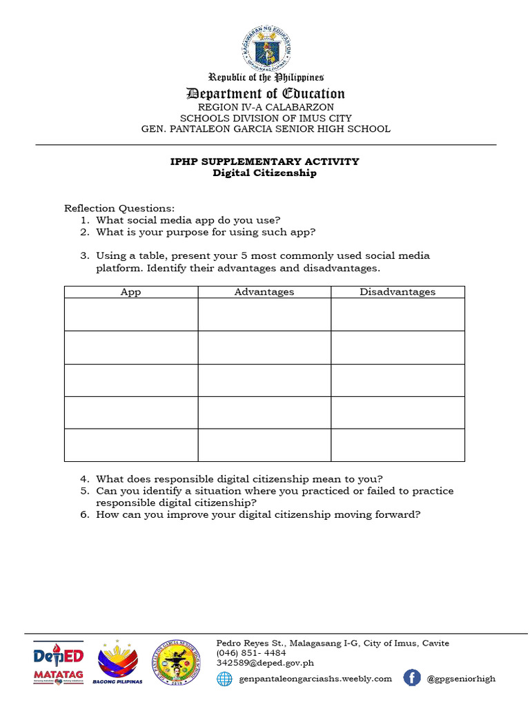 IPHP Branches - 12 Del Rosario - Group 5 | PDF