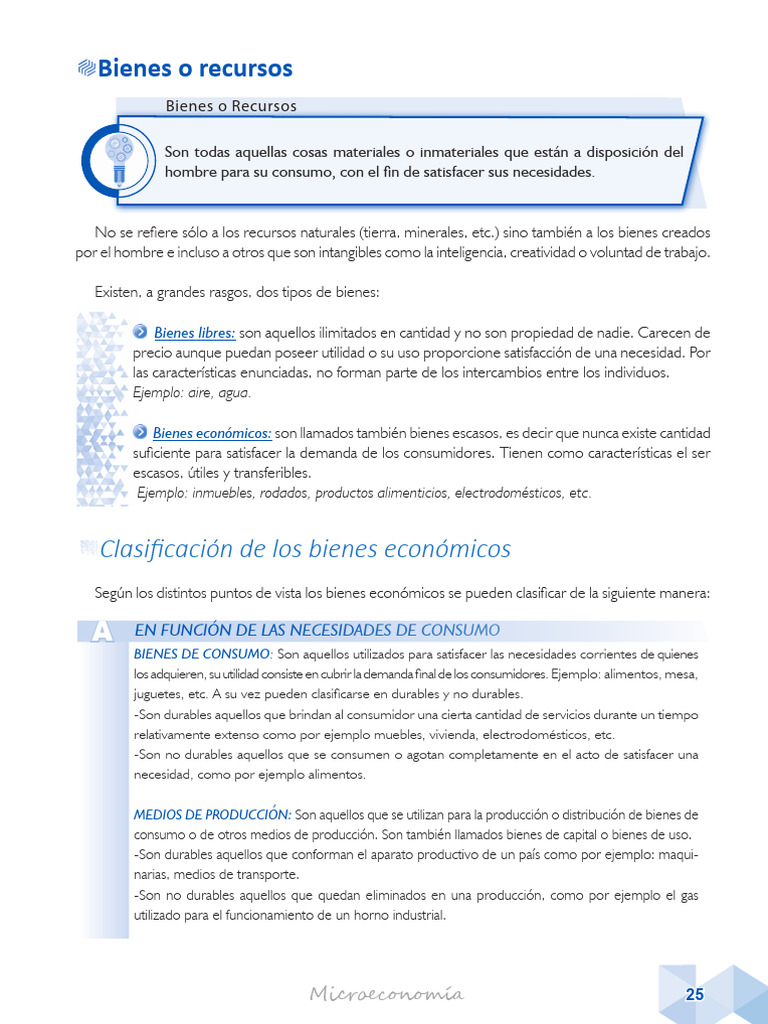 Economía Bienes | PDF | Bienes | Utilidad