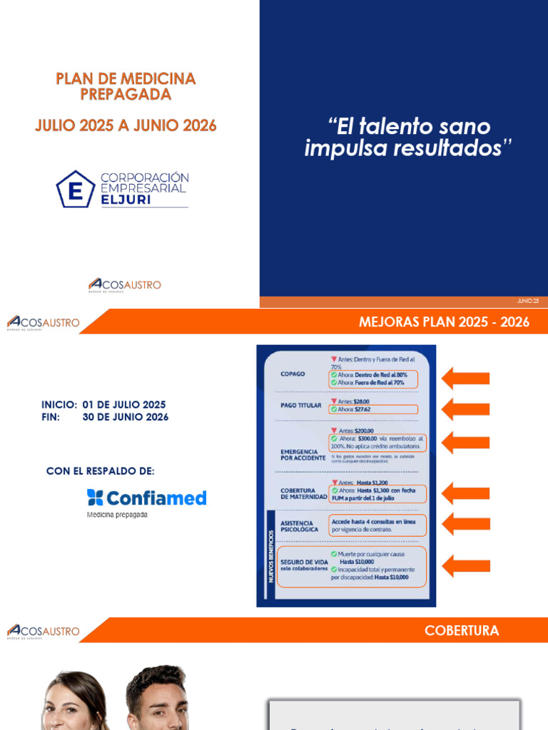 Presentacion Confiamed 2025 | PDF | Hospital | Factura
