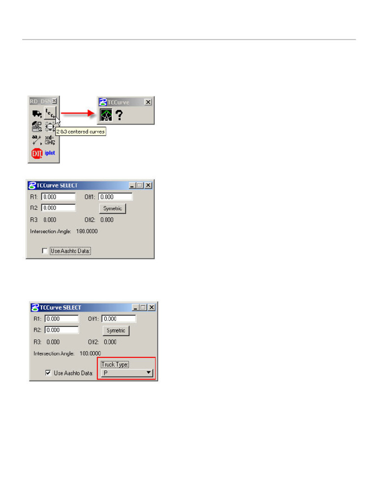 Three Center Curve | PDF