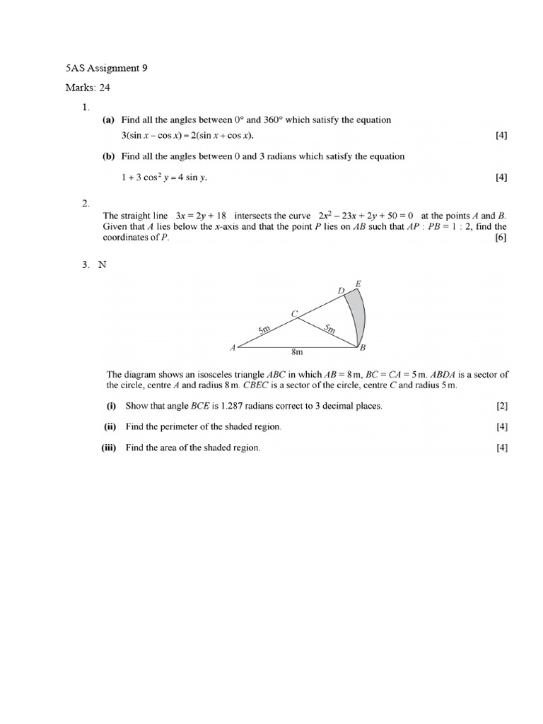 5AS Assignment 9 | PDF