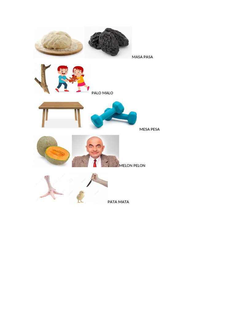 Pares Minimo P M | PDF