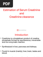 Estimation of Creatinine by Jaffe Method (Edited) | PDF | Creatinine | Kidney