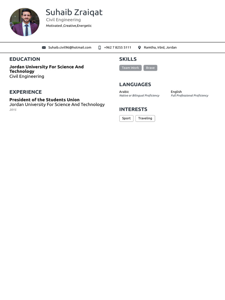 Suhaib's Resume | PDF