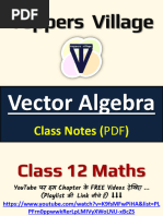 Class 12 Matrices and Determinants Formulas | PDF