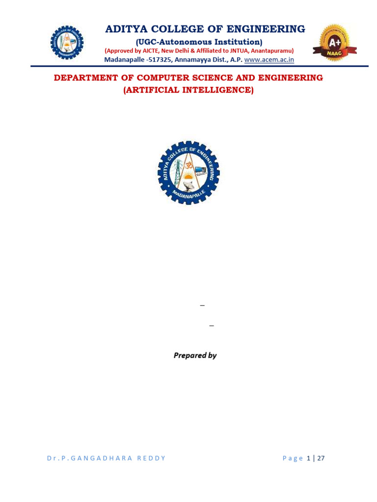 R23 III-I CSE (AI) Computer Vision and Image Processing Question Bank | PDF | Computer Vision ...
