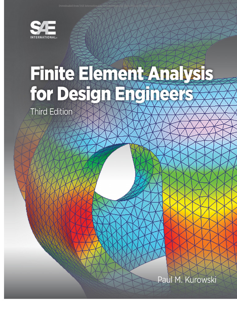Finite Element Analysis For Design Engineers | PDF | Finite Element Method | Mathematical Physics