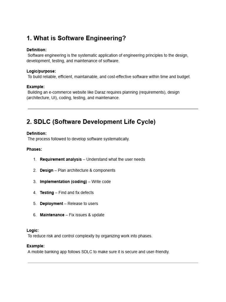 Software Engineering Overview and Practices | PDF | Software ...