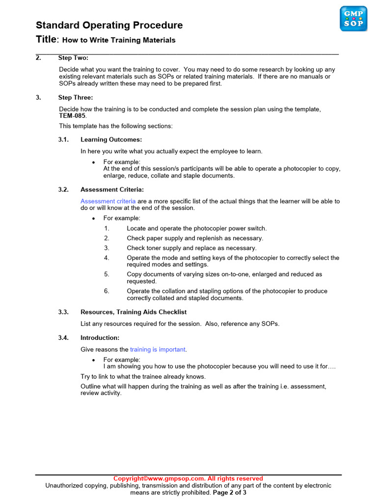 Writing Effective Training Materials | PDF | Photocopier