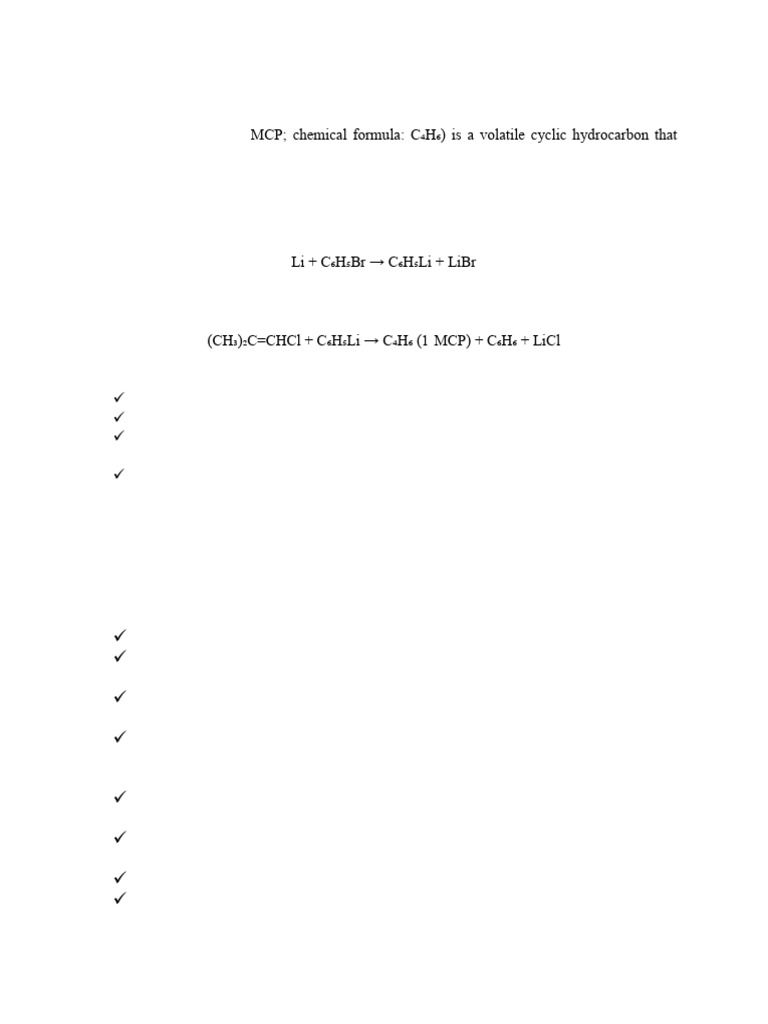 1-MCP Synthesis and Ethylene Treatment | PDF