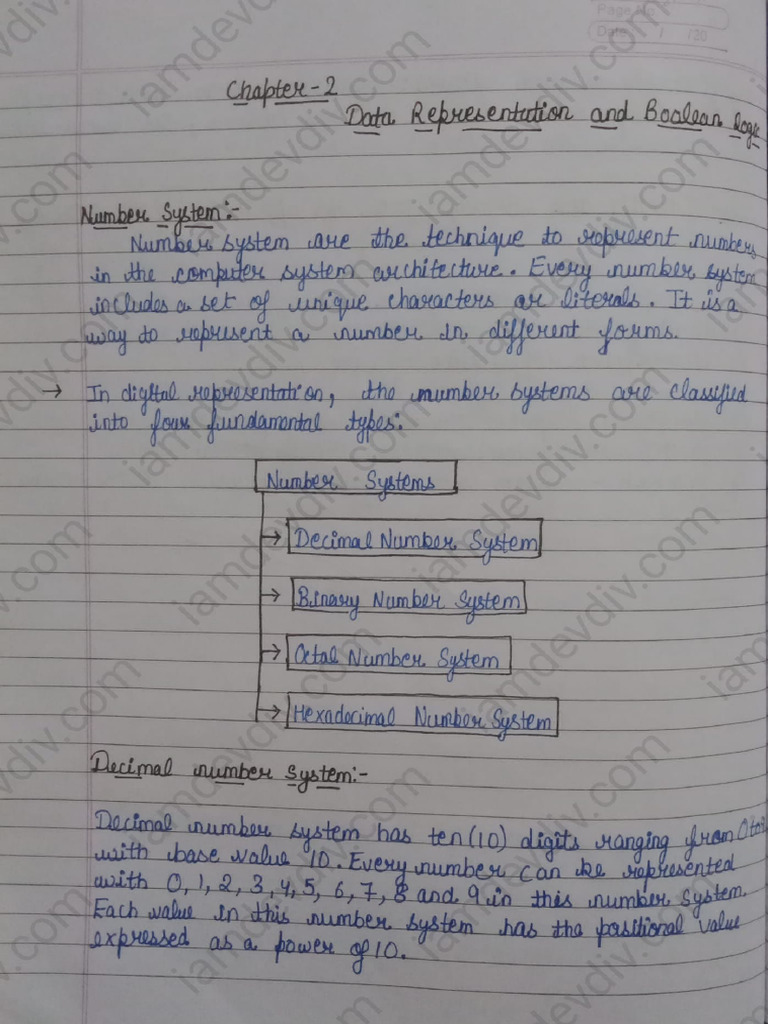 Data Representation and Boolean Logic | PDF