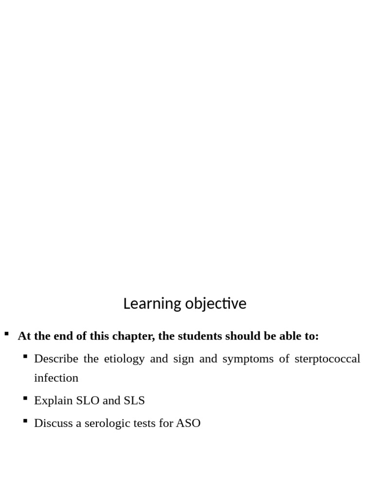Chapter 5 ASO Serology | PDF | Streptococcus | Antibody