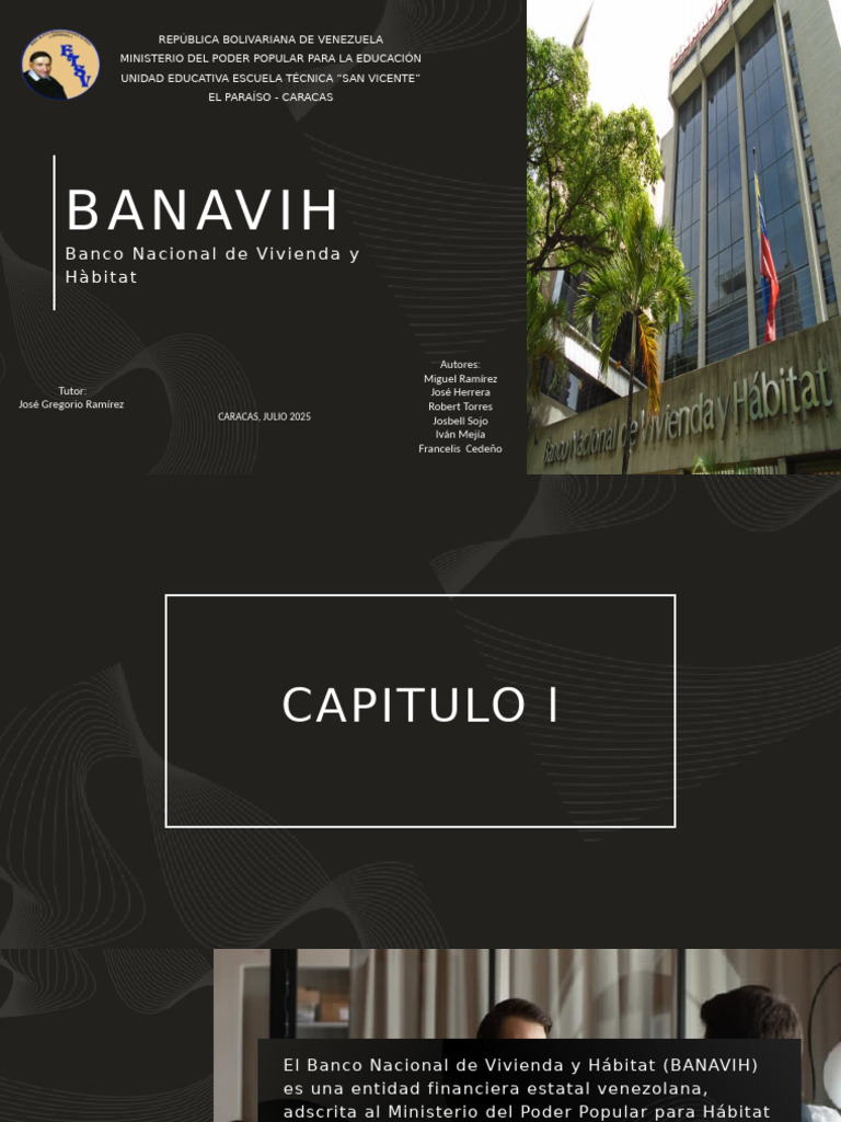 BANAVIH: Financiamiento Habitacional en Venezuela | PDF | Bancos ...