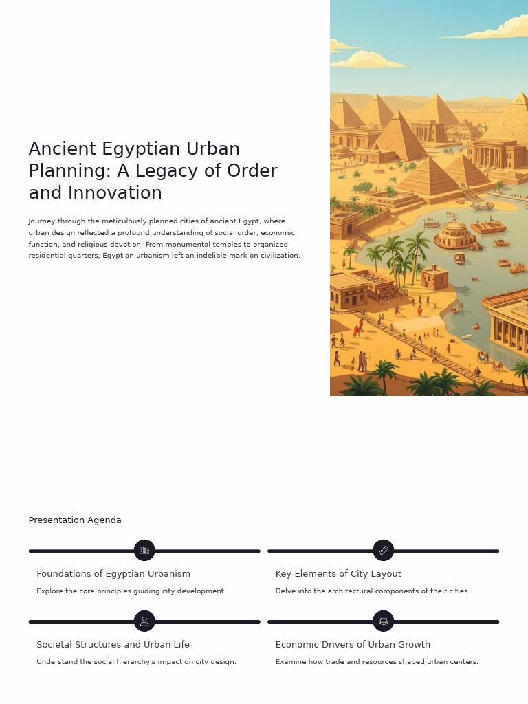 Ancient Egyptian Urban Planning A Legacy of Order and Innovation | PDF ...