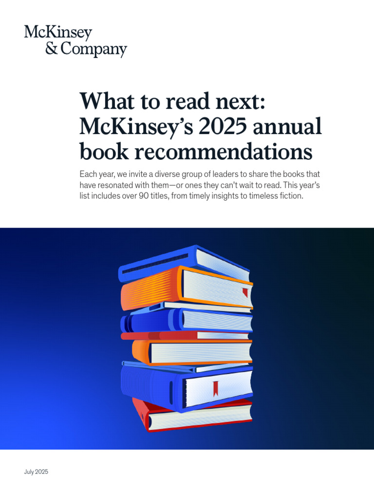 McKinsey's 2025 Book Recommendations | PDF | Random House | Harper Collins