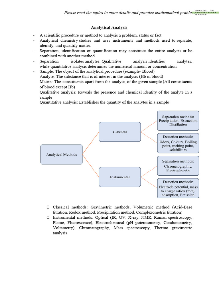 Analytical Analysis L 1 | PDF | Analytical Chemistry | Significant Figures