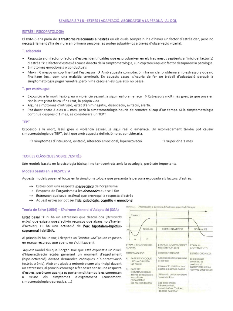 7 I 8 - Adaptació I Dol Unit | PDF