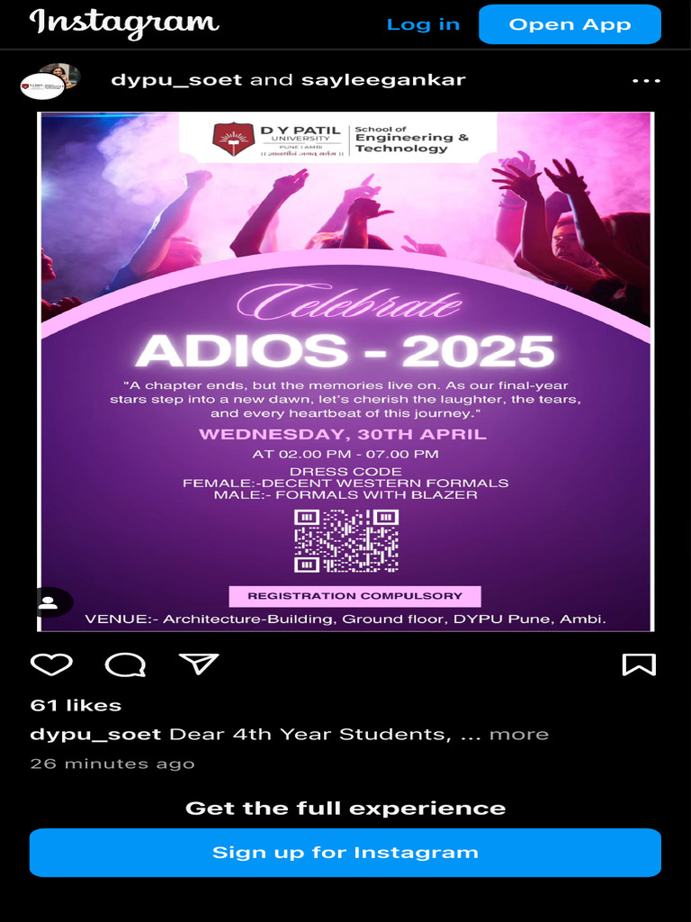 DYPU School of Engineering and Technology AmbiPune Dear 4th Year ...