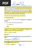GCSE Modal Class Guide | PDF | Mode (Statistics) | Histogram