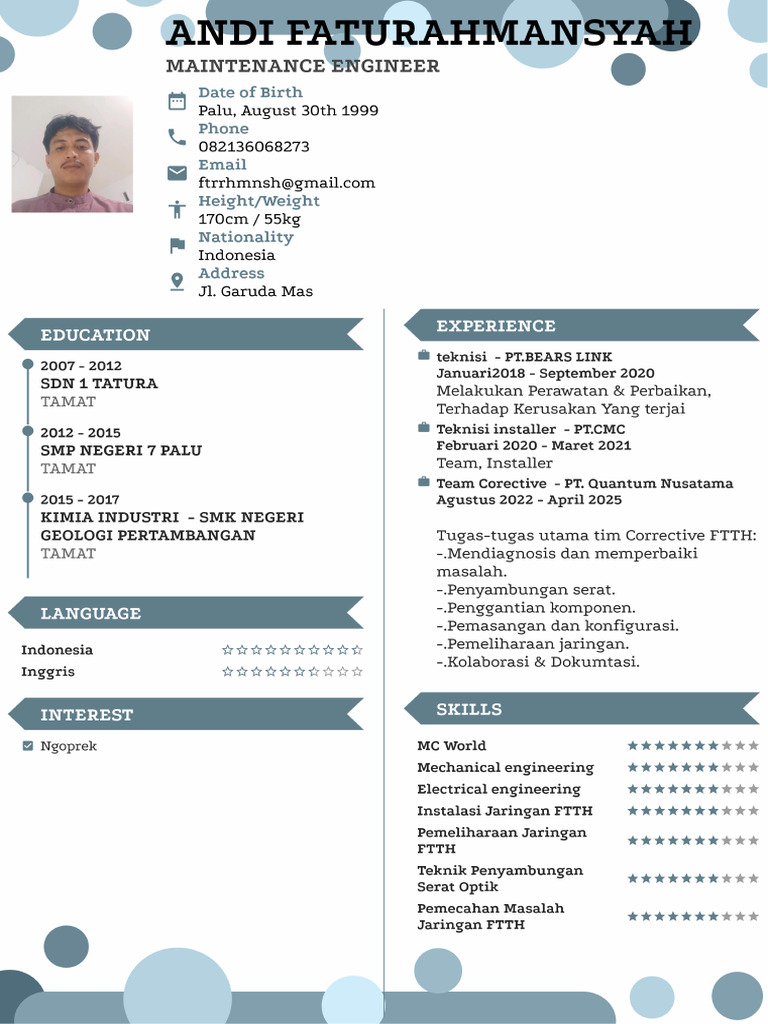 CV. Andi | PDF