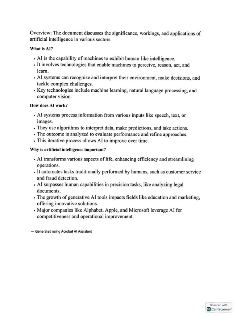 AI Components and Learning Methods | PDF | Machine Learning ...