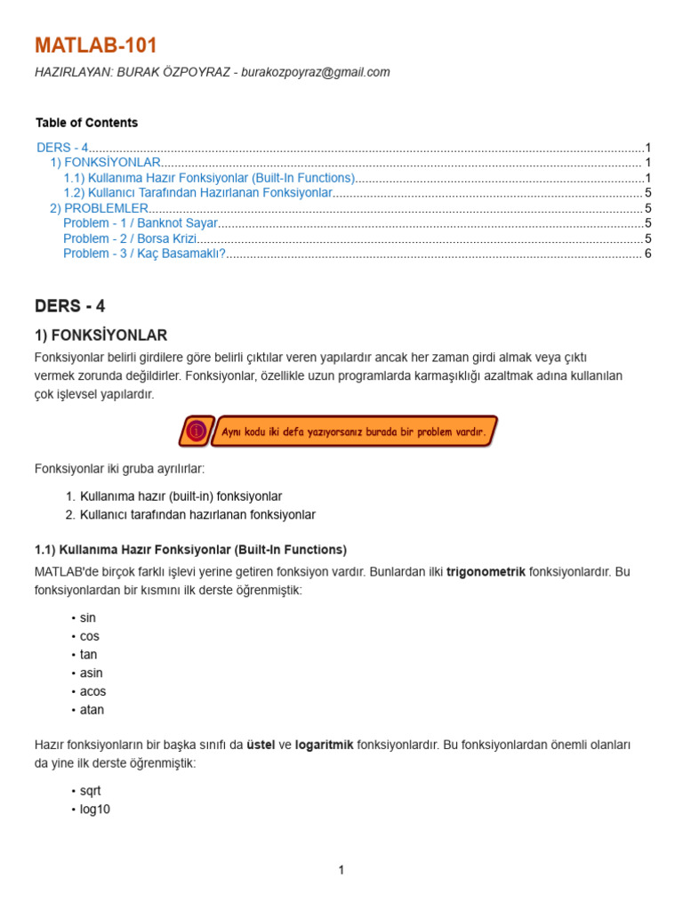 Lecture4 WithSolutions | PDF