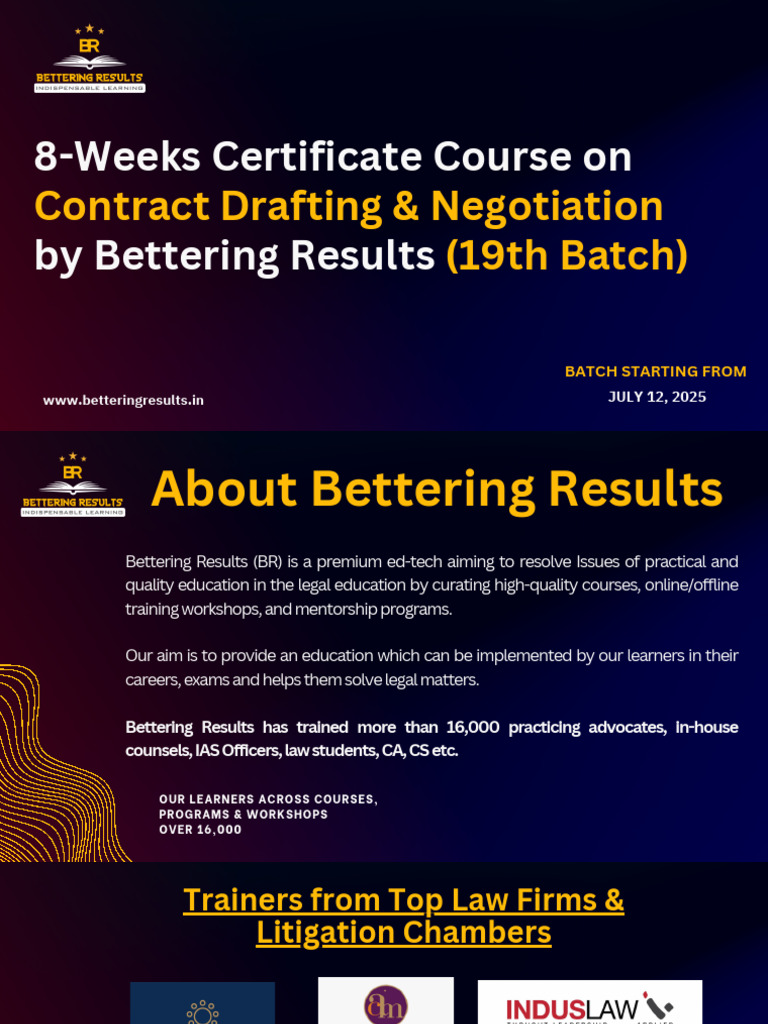 CDN 19th Batch Brochure | PDF | Learning | Non Disclosure Agreement