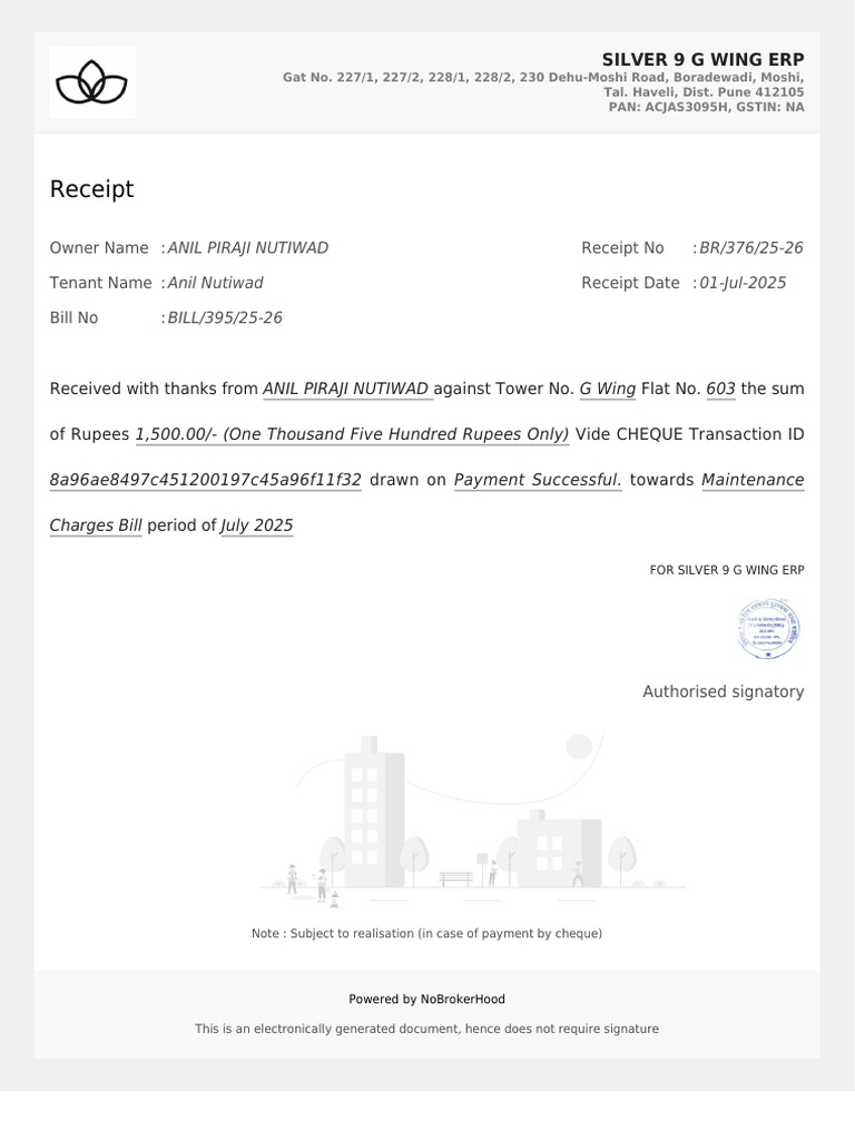 Receipt | PDF