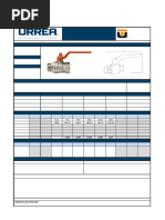 Catalogo Valvulas Urrea | PDF