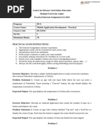 MIT App Inventor Calculator Tutorial | PDF | Application Software ...
