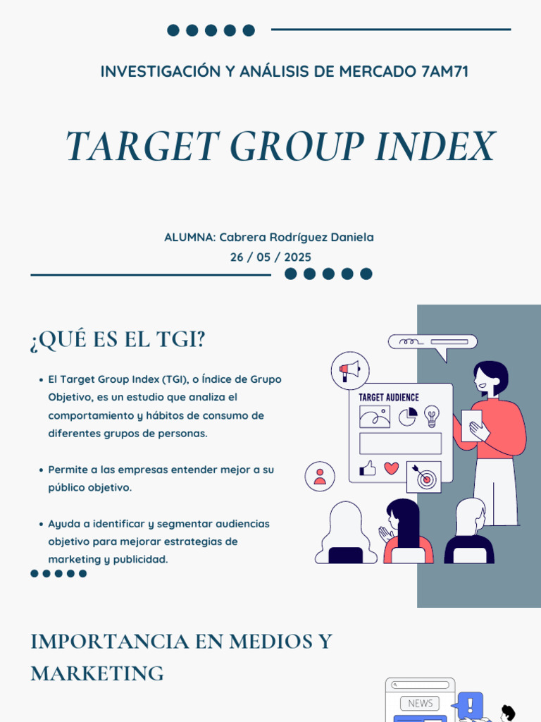 Análisis del Target Group Index (TGI) | PDF | Marketing | Publicidad