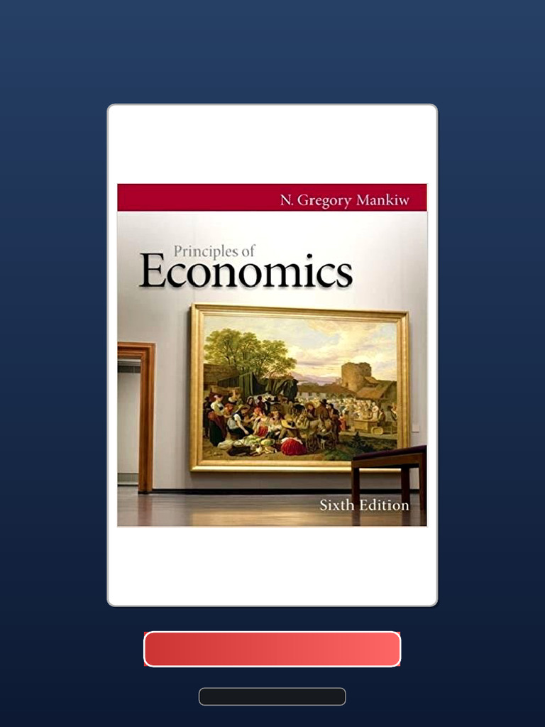 Principles of Economics 6th Edition by N Gregory Mankiw Ebook and ...