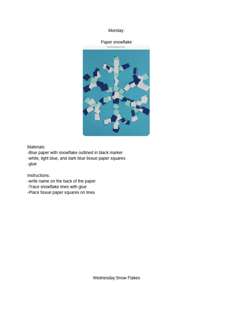 Week 2 - Snow | PDF