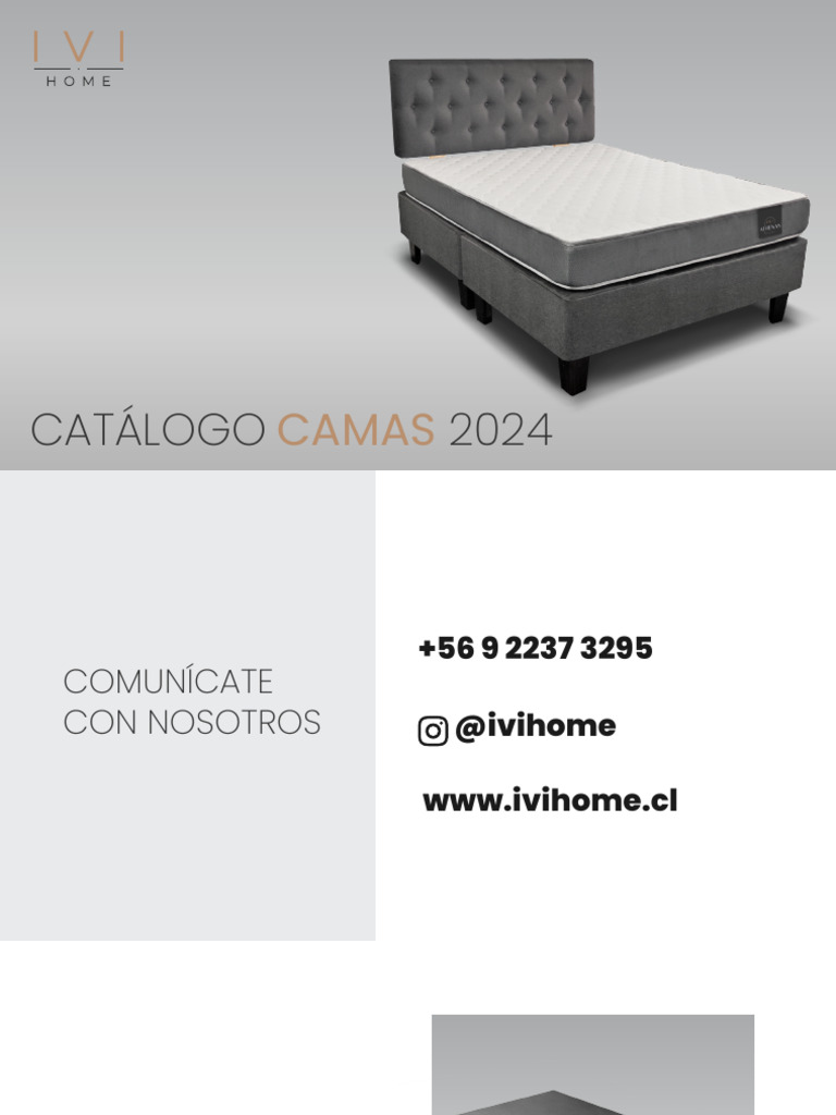 Catalogo Camas IVI HOME 2024-1-1 | PDF