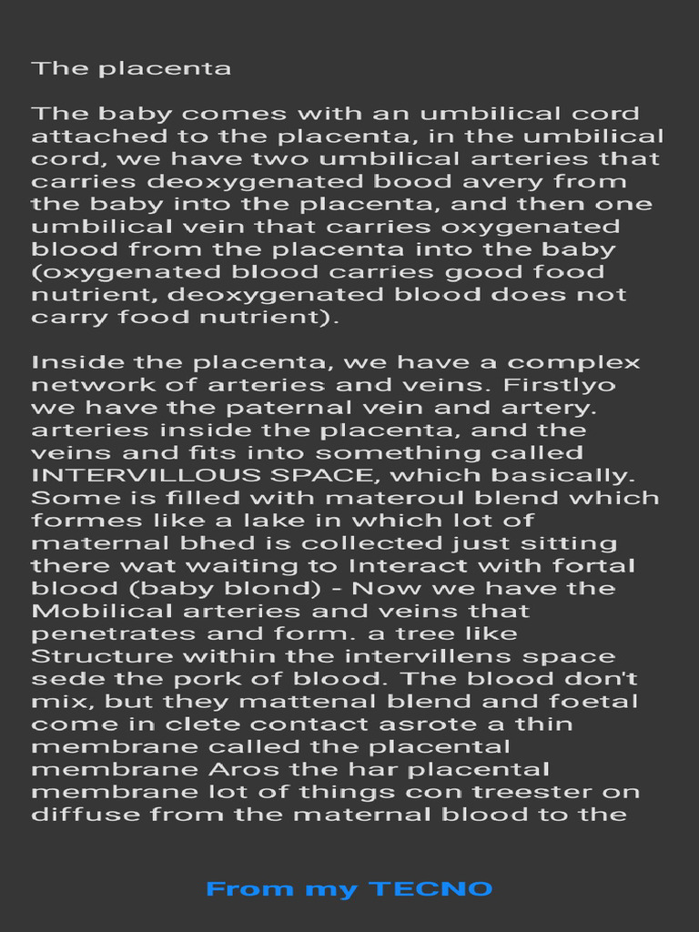 Placenta | PDF