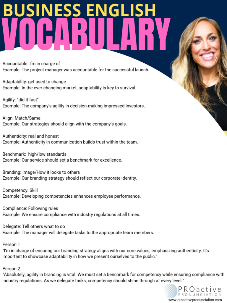 Business English Vocabulary | PDF | Sustainability | Innovation