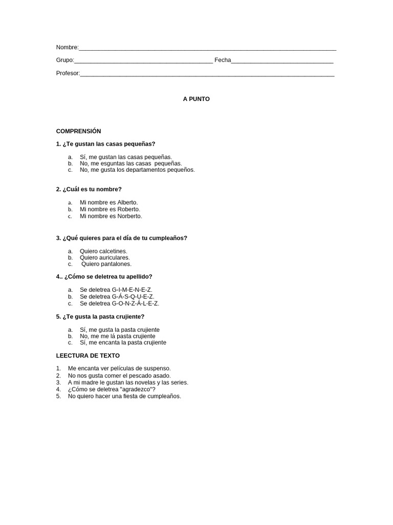 Prueba Isaac | PDF