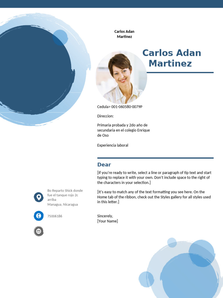 Carlos Adan CV | PDF