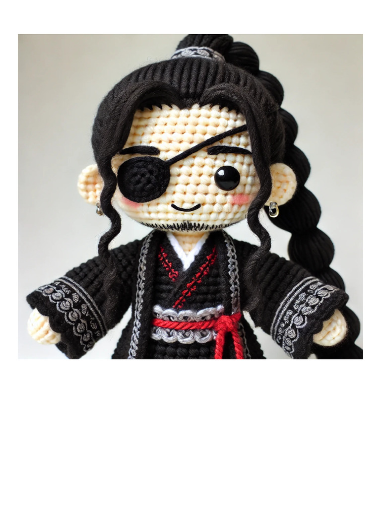 Hua Cheng Crochet Pattern | PDF | Crochet | Yarn