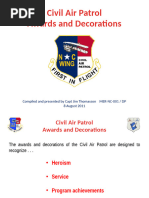 Senior Ribbons Chart | PDF | Awards And Decorations Of The Civil Air ...