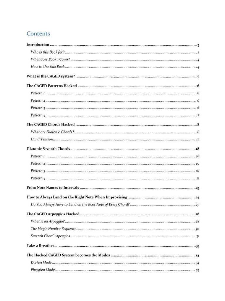 Graham Tippett - Hacking The CAGED System | PDF