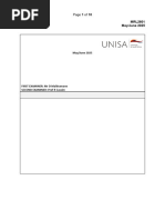 Unisa Declaration Form | PDF