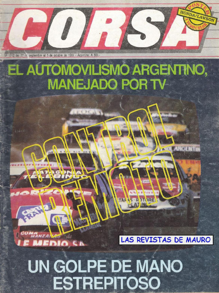 Revista Corsa 19891003 #1212 | PDF