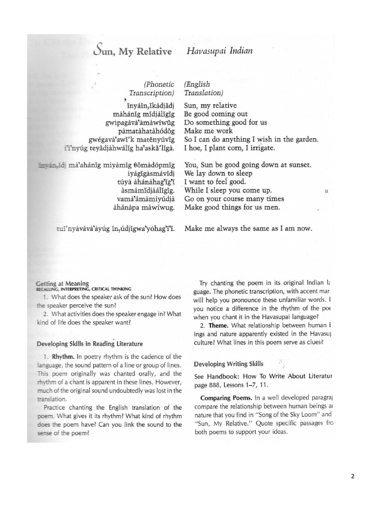 Native - American - Poetry Buff | PDF